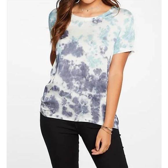 Chaser | Tops | New Chaser Silky Short Sleeve Tee In Tie Dye | Poshmark